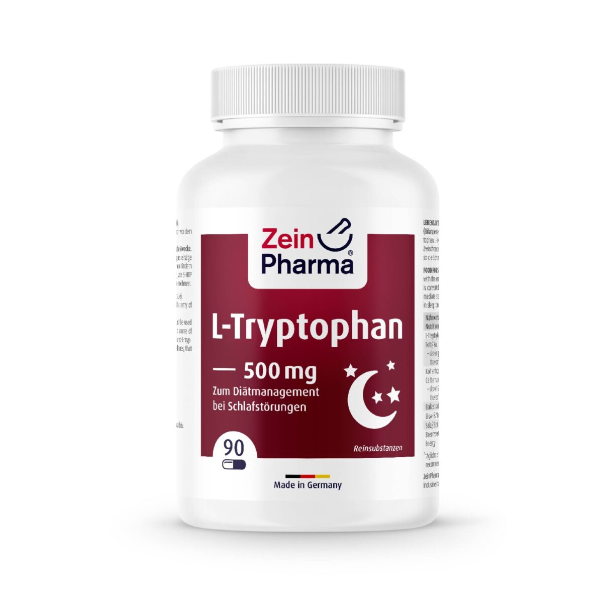 L-Triptofano 500mg (90 cápsulas) – Nutrypharma