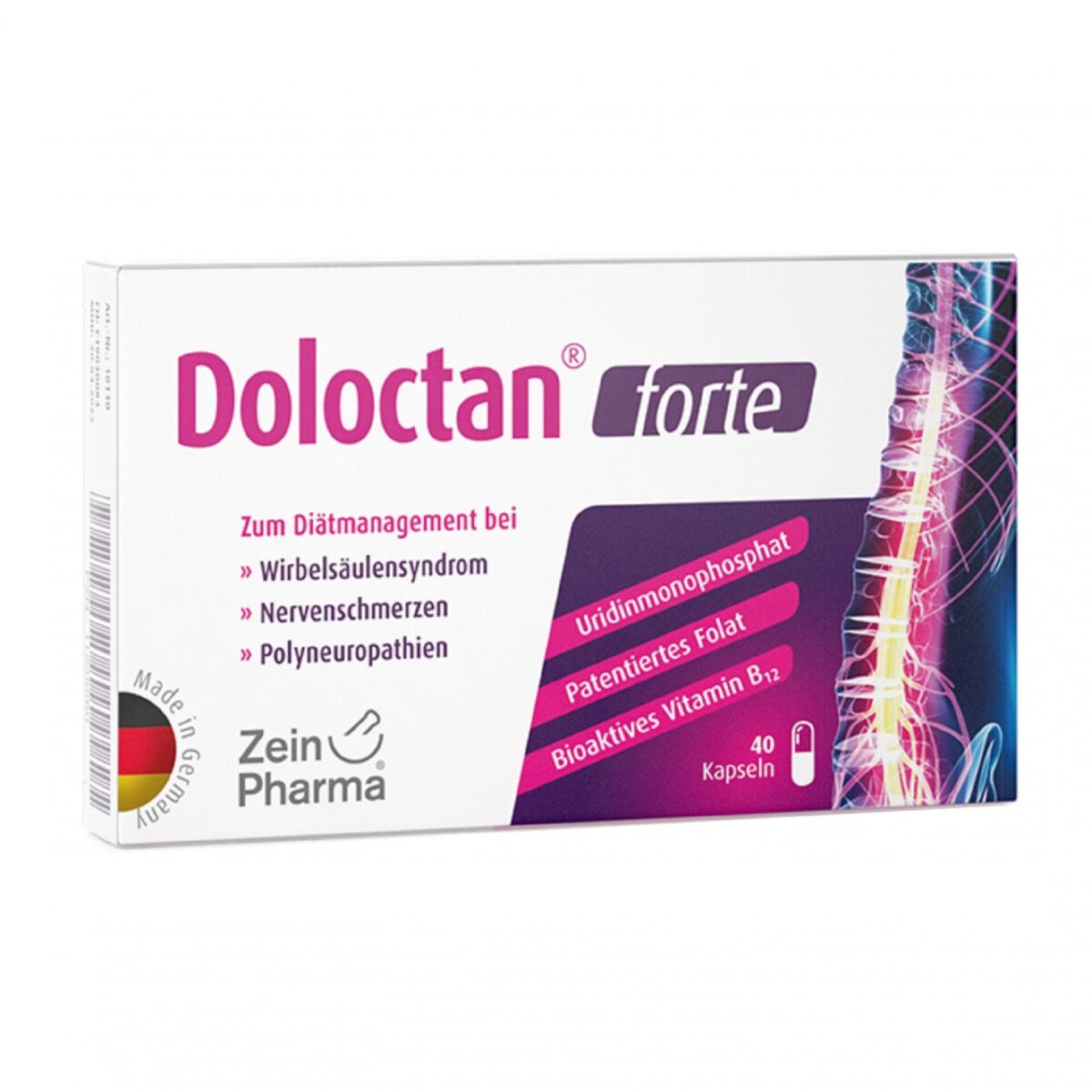 Doloctan forte (40 cápsulas) – Nutrypharma